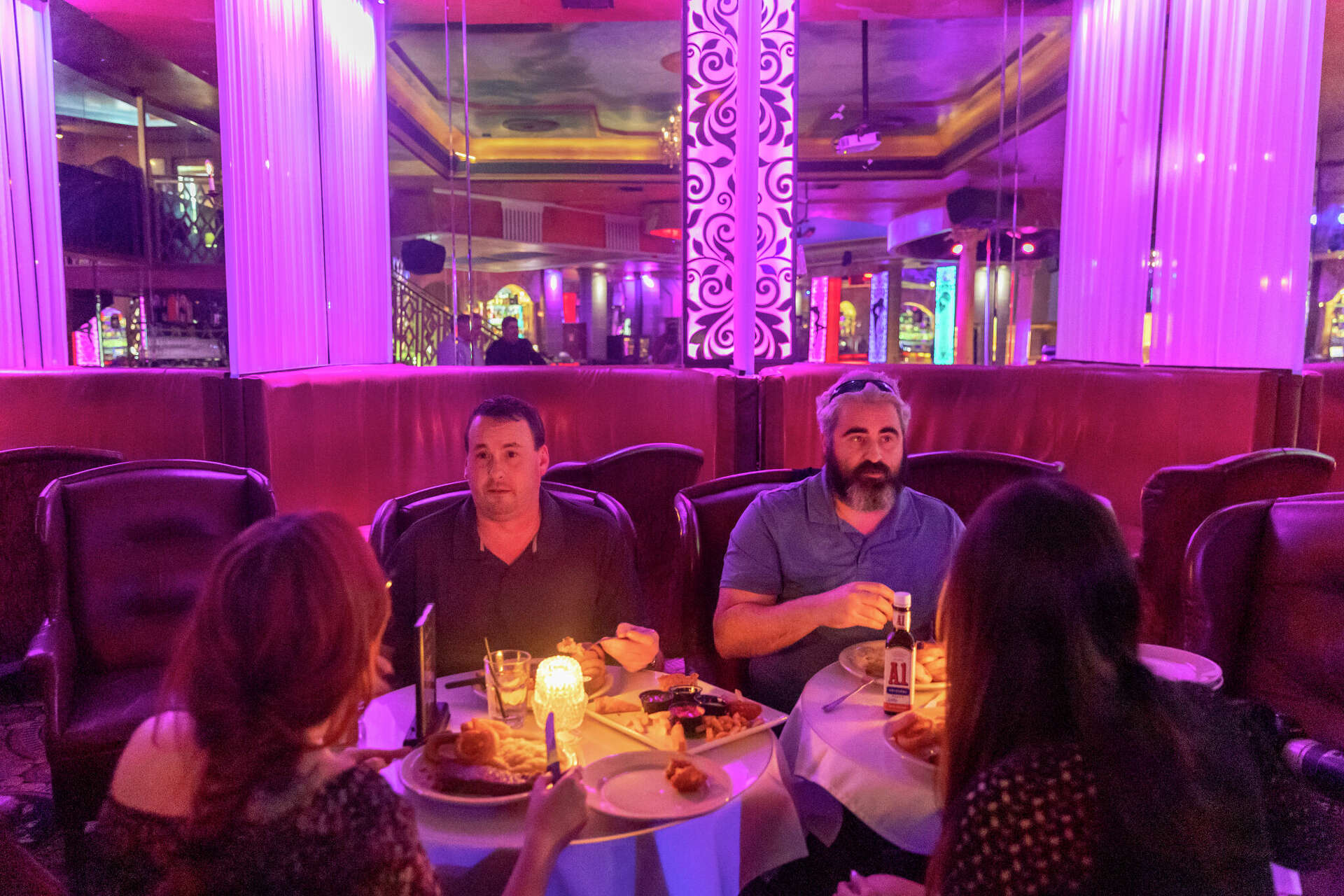 San Antonio strip club lunch bunch comes for the $10 steak special