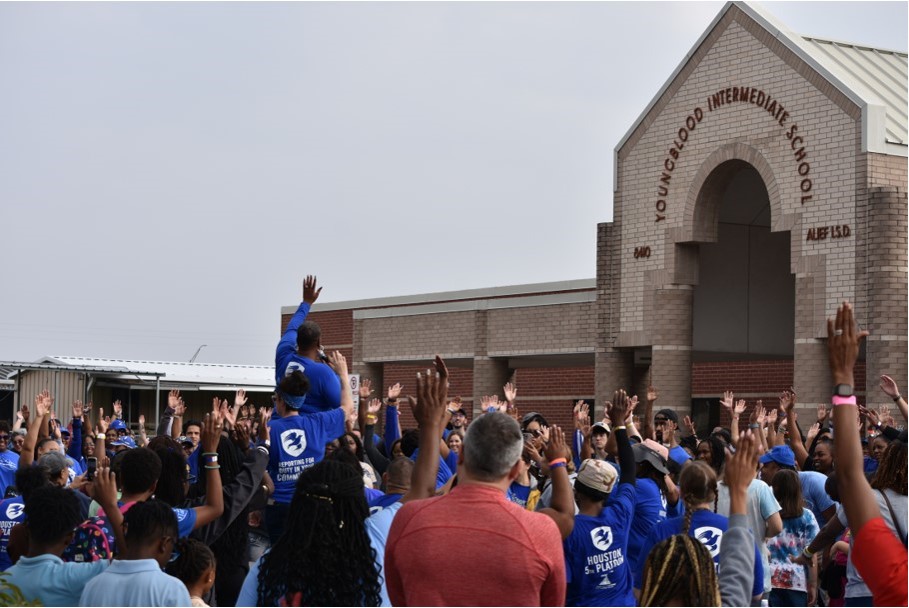 Mission Continues volunteers renovate Aleif ISD school over MLK break