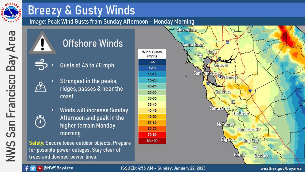 Wind advisory raises concern for storm-battered Bay Area — here’s what ...