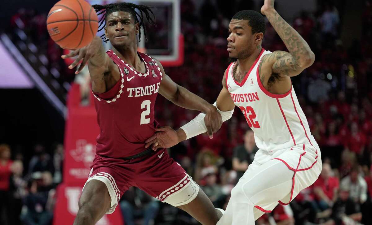 No. 1 Houston can't overcome struggles in upset loss to Temple