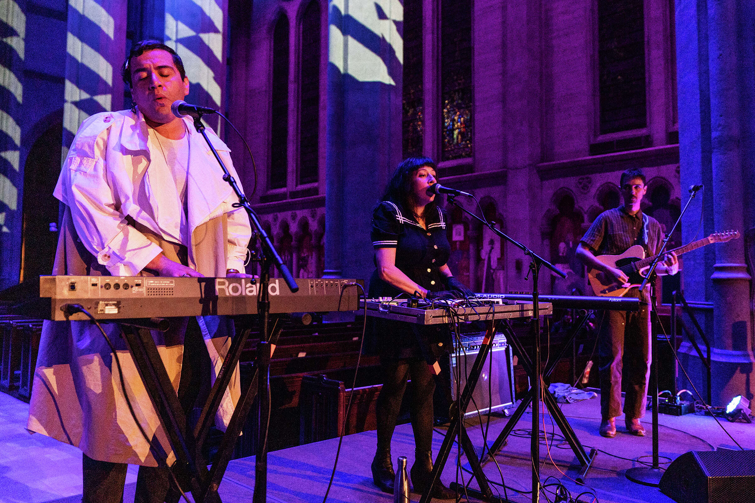 San Francisco's Grace Cathedral hosted a sold-out rock show