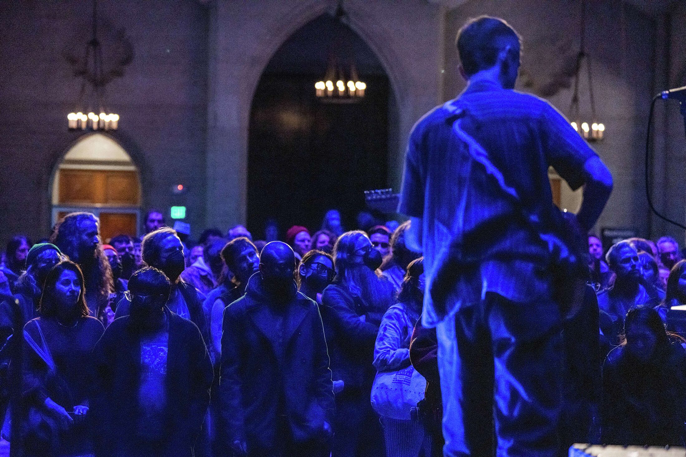 San Francisco's Grace Cathedral hosted a sold-out rock show