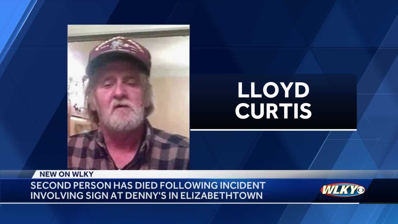 Kentucky man in car struck by falling Denny's sign dies days later ...