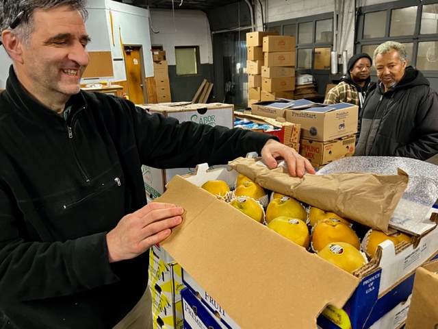 Joe Aiello, a third-generation Albany produce wholesaler, perseveres