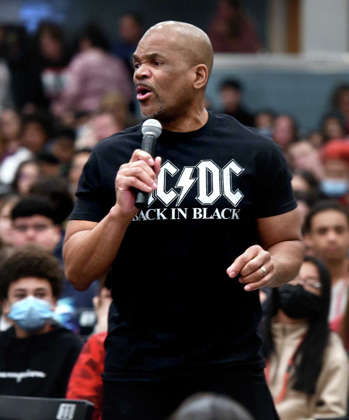 Run-DMC founder brings West Haven students a positive message