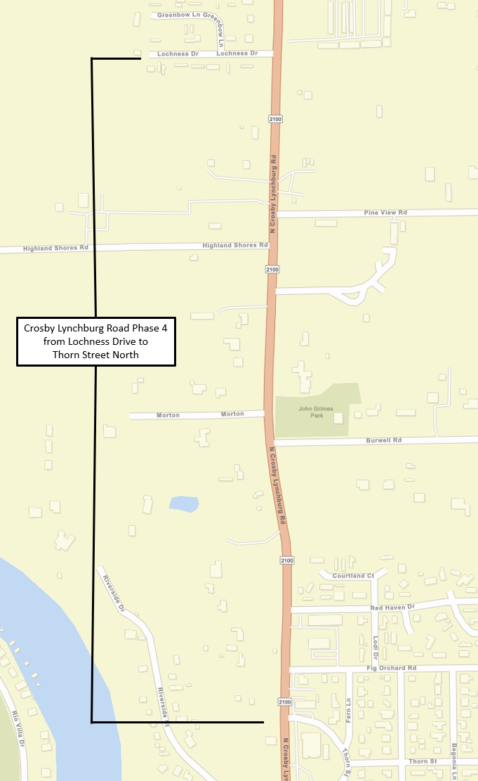 Crosby-Lynchburg road project terminated and awaits new contractor