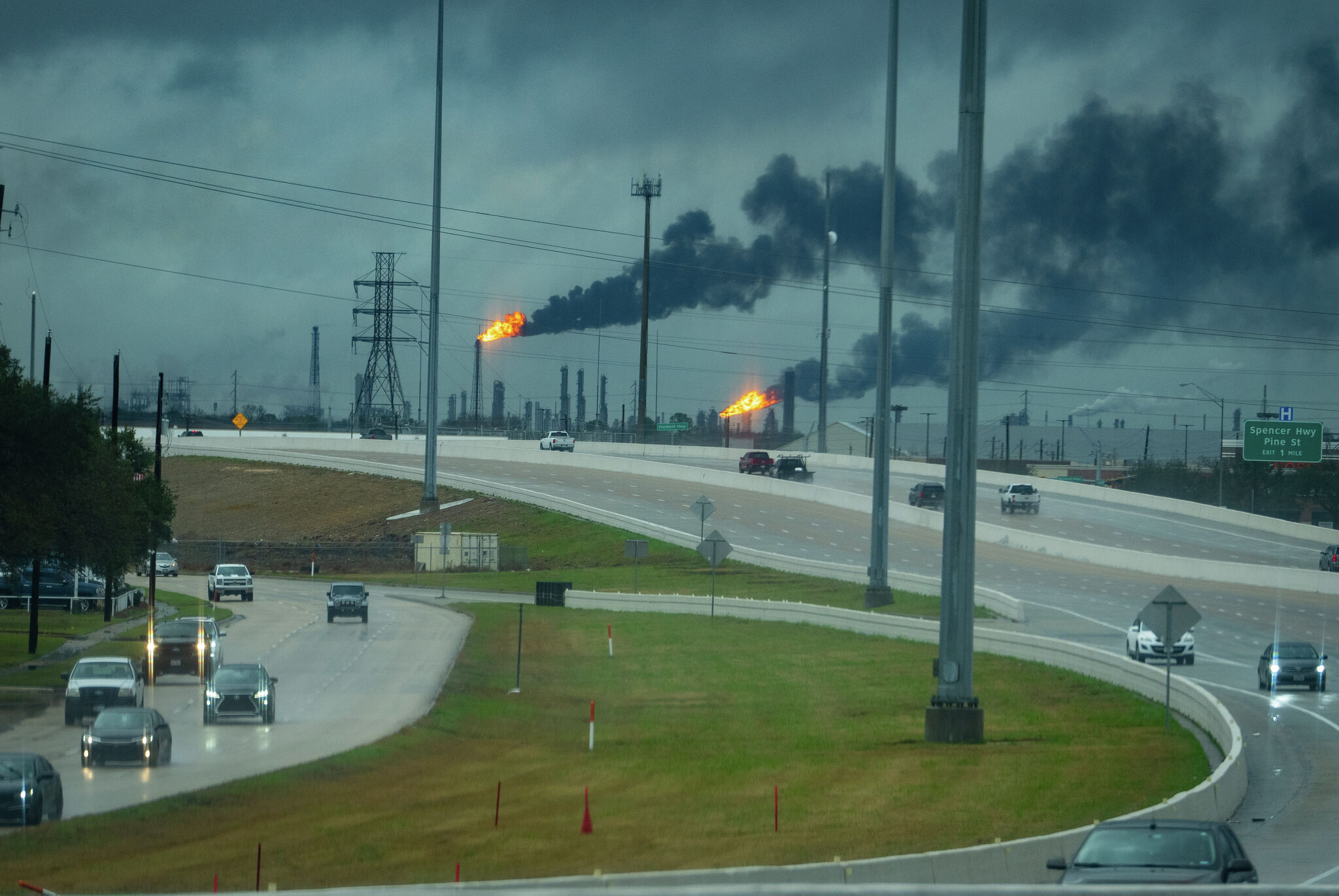 Houston tornado damage: Storms disrupt operations at refineries