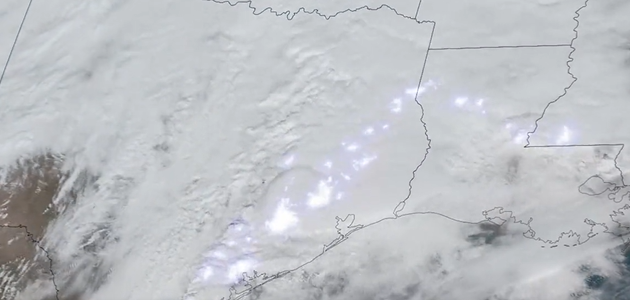 What Houston's devastating storms looked like from space