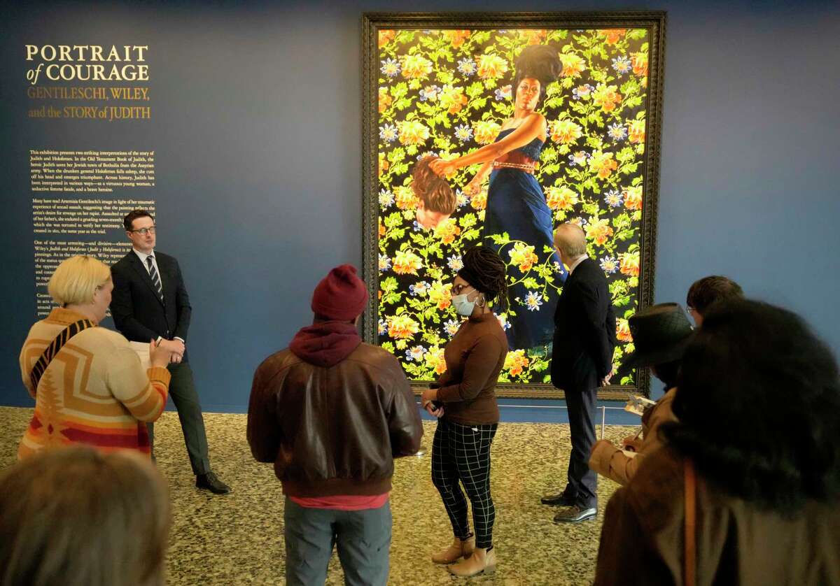 Kehinde Wiley, Gentileschi depict Book of Judith at MFAH