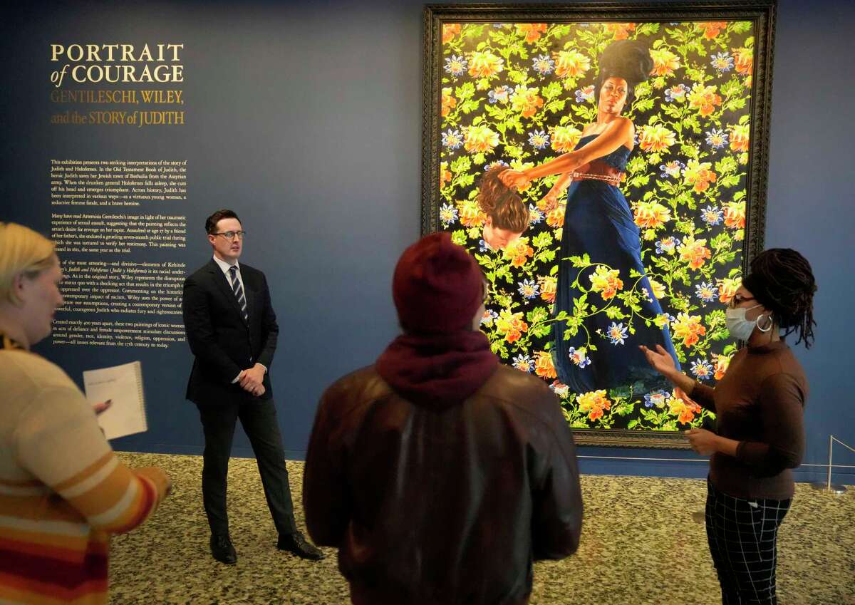Kehinde Wiley, Gentileschi depict Book of Judith at MFAH Kehinde Wiley, Gentileschi depict Book of Judith at MFAH