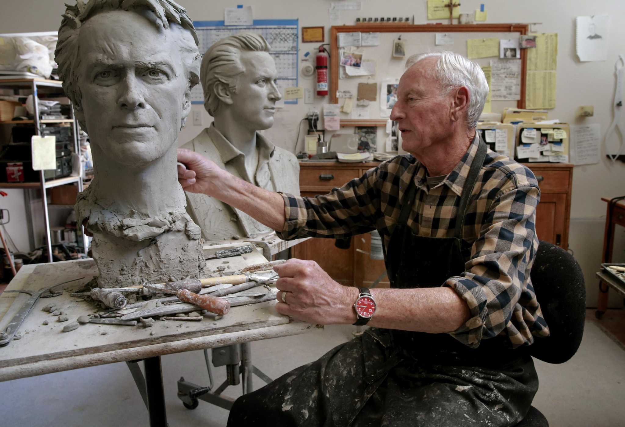 Bruce Wolfe, Bay Area artist who sculpted Tony Bennett, Clint Eastwood ...