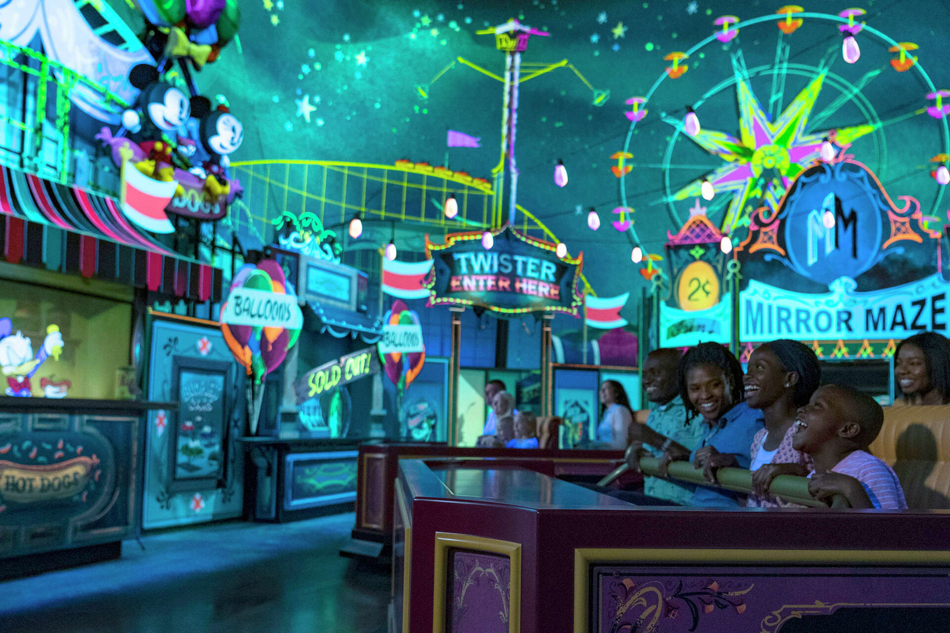 The best Disneyland Easter eggs in Mickey & Minnie’s Runaway Railway