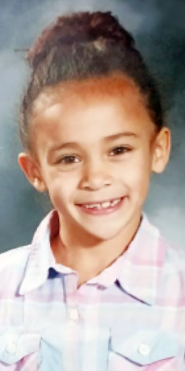 Isabella Newble celebrating her eighth birthday