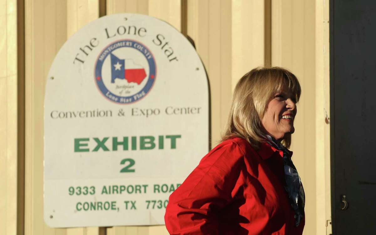 Rittenhouse, speakers air grievances at Conroe rally