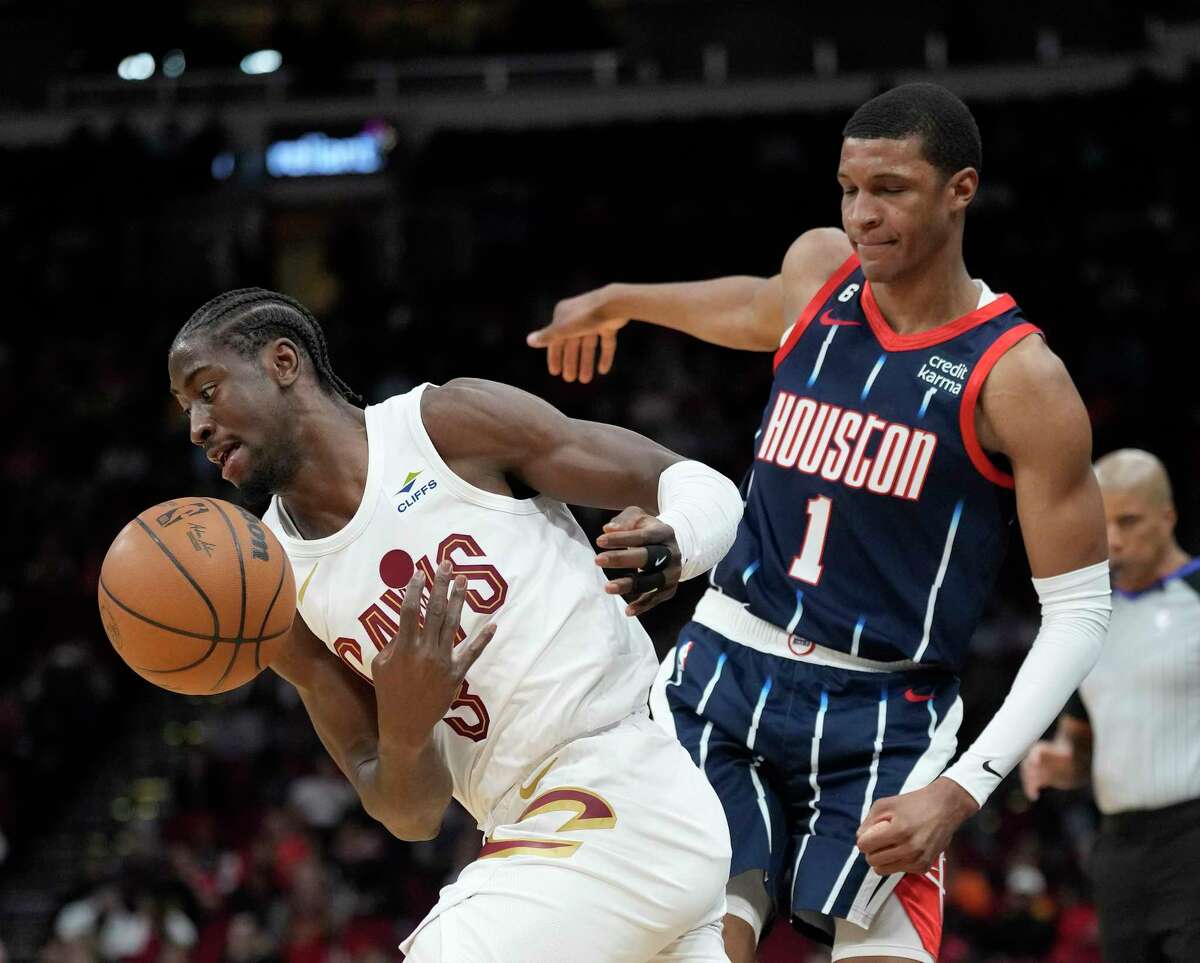 Josh Christopher fills in for a Rockets team short of point guards