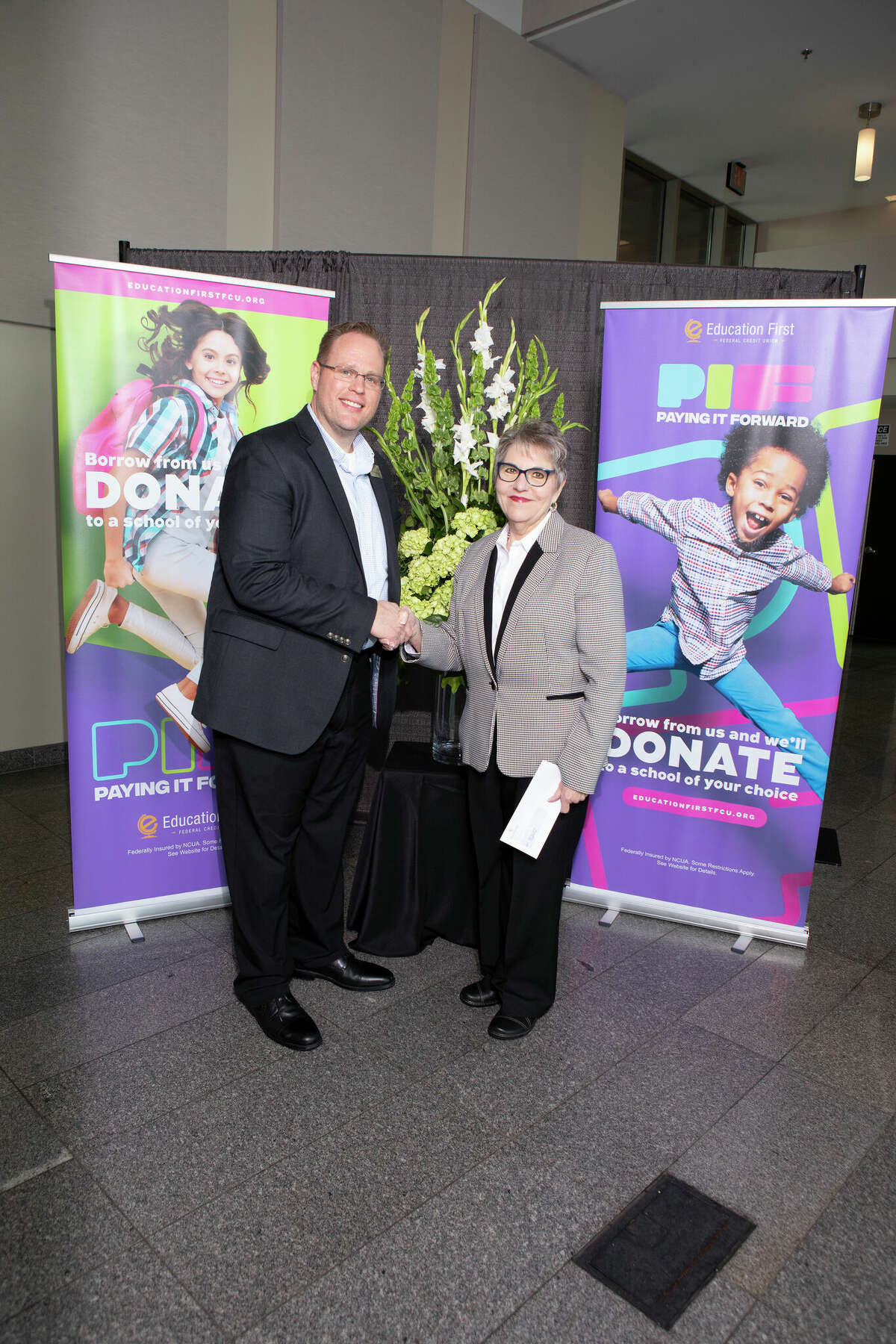 Education First Federal Credit Union raises money for Beaumont schools