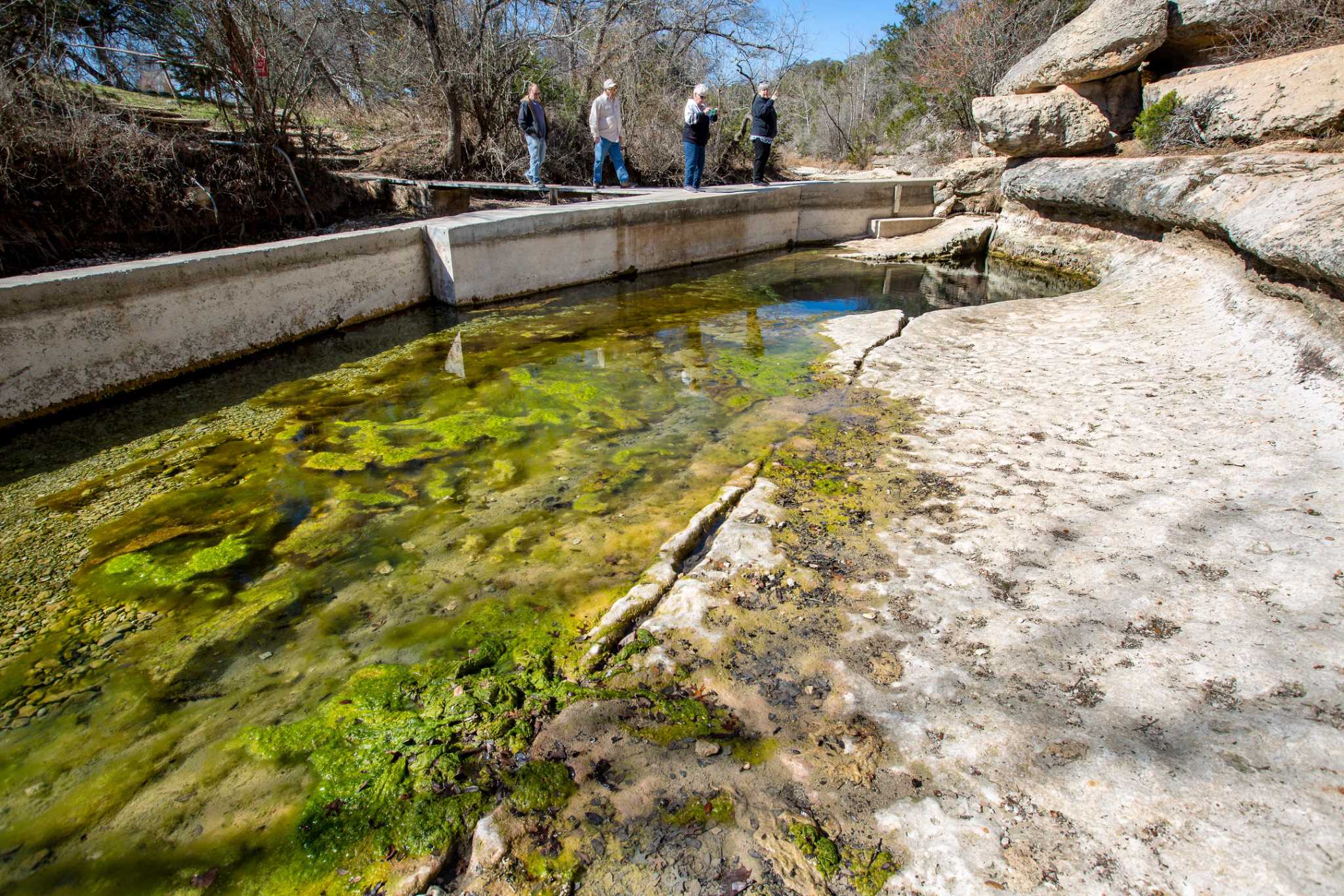 Recent rain hasn’t saved Guadalupe River, Jacob’s Well in drought
