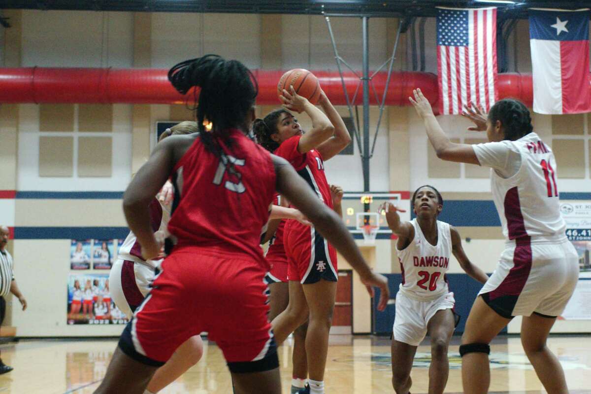 Girls basketball: Alief Taylor Lady Lions beat Dawson Eagles