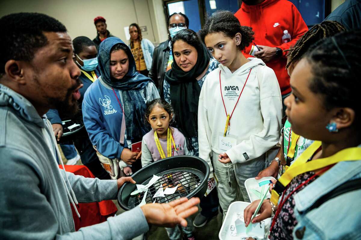 University of Houston STEM Zone Saturday exposes kids to science