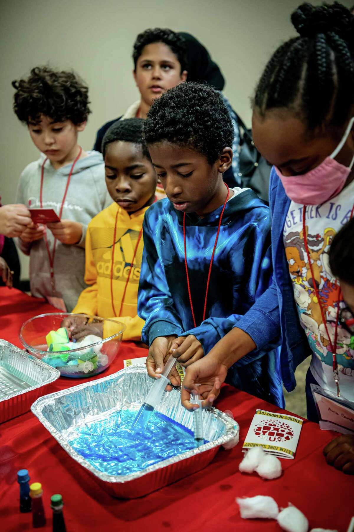University of Houston STEM Zone Saturday exposes kids to science