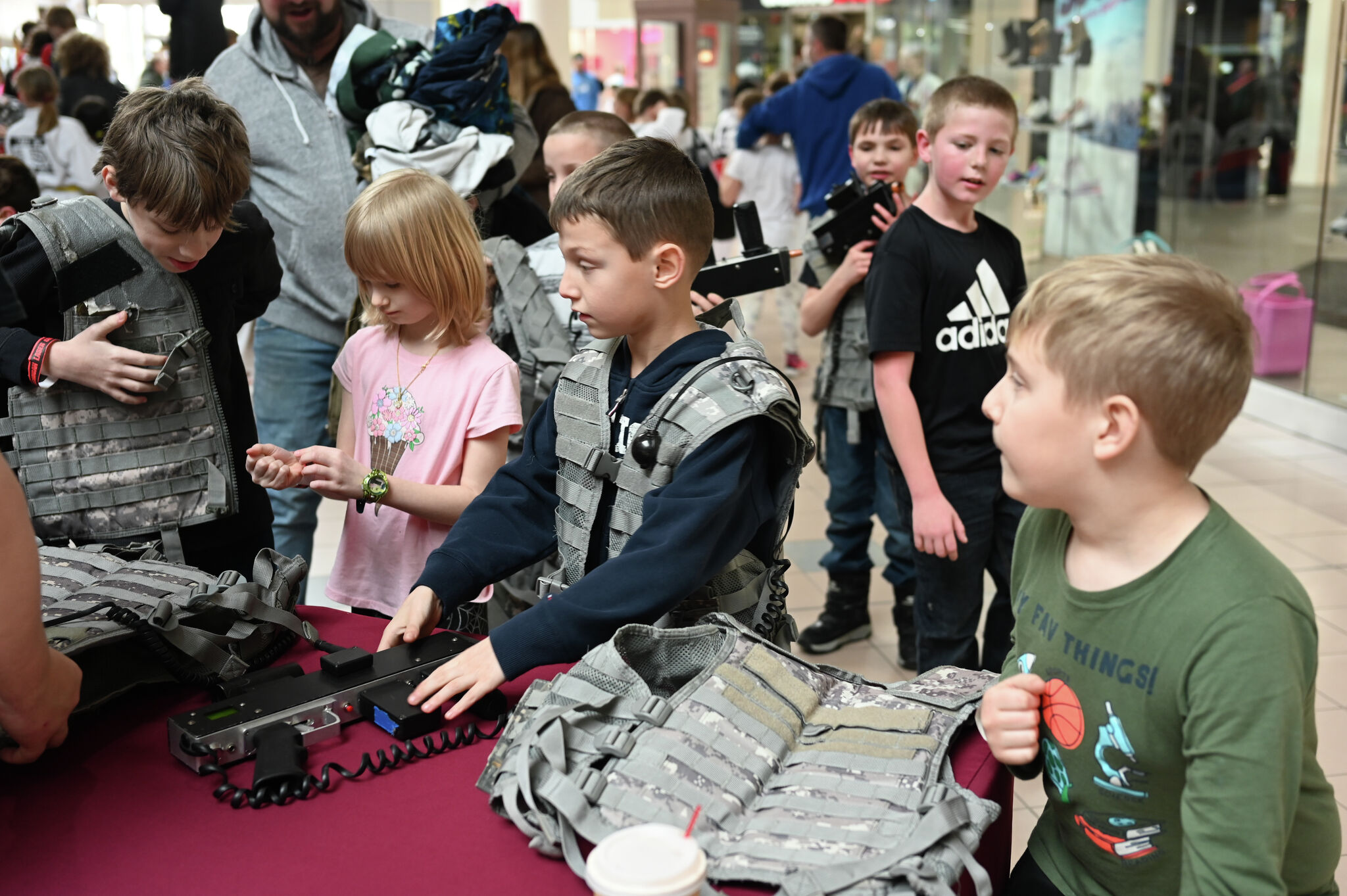 Numerous activities greeted kids at Midland Mall Saturday for Kids Day
