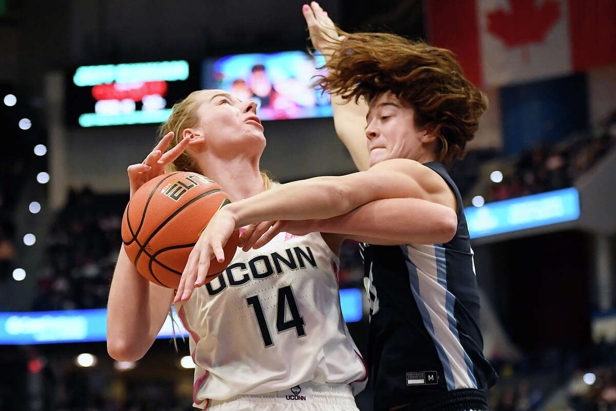 UConn women avoid upset with win over Villanova at XL Center