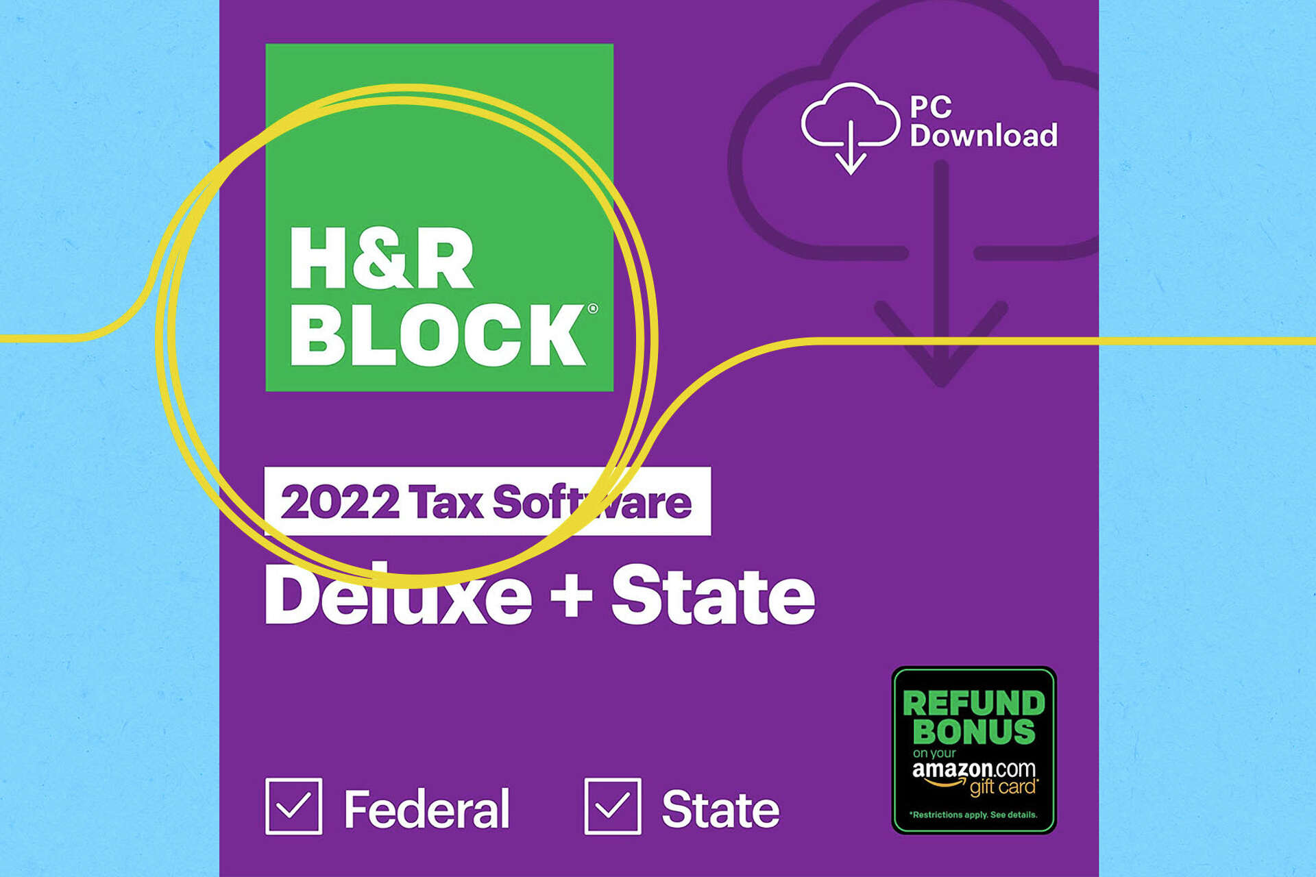 Check out these 50% off Amazon deals on H&R Block software