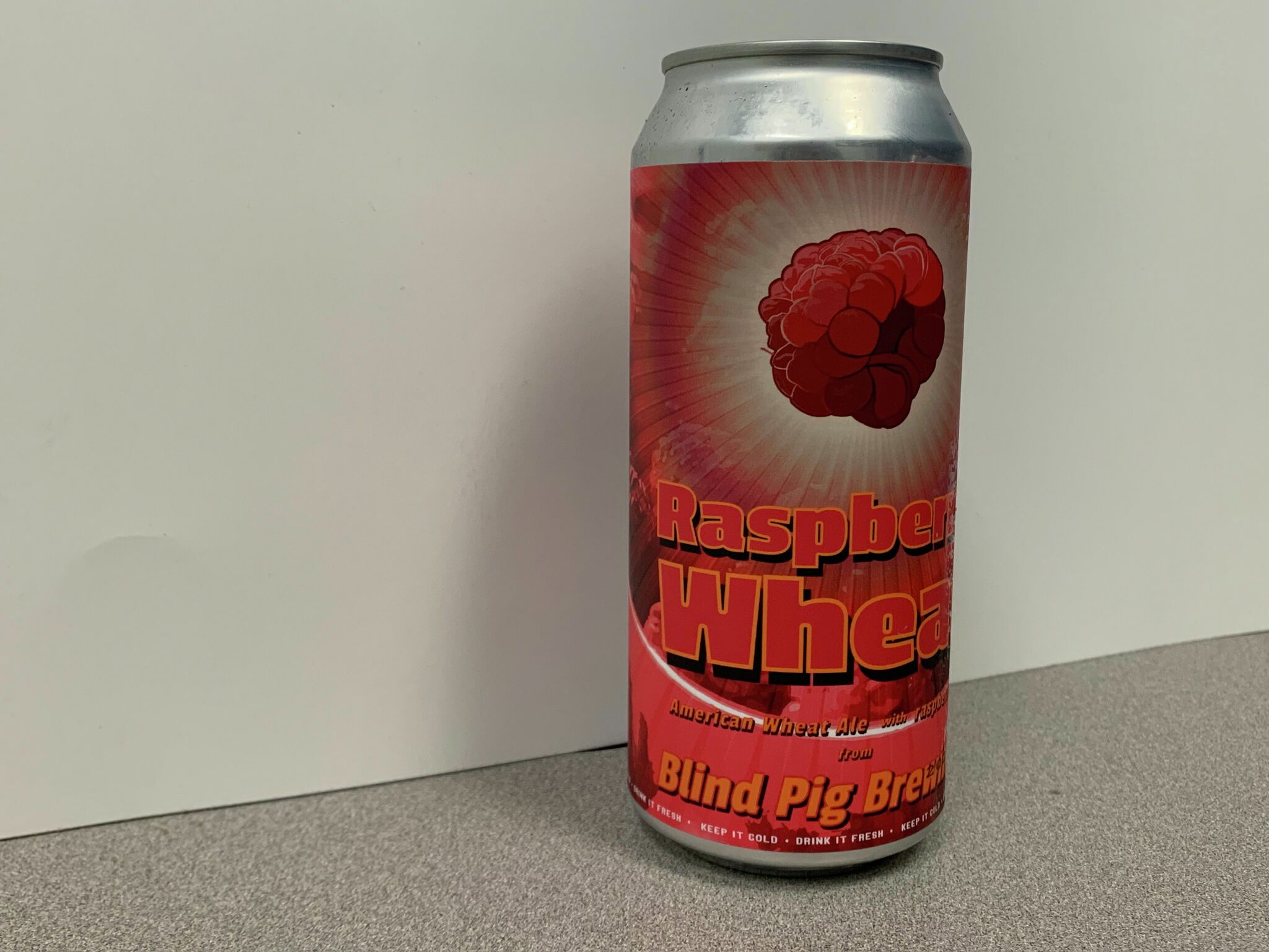 Blind Pig Brewery serves fruity mediocrity with "Raspberry Wheat"