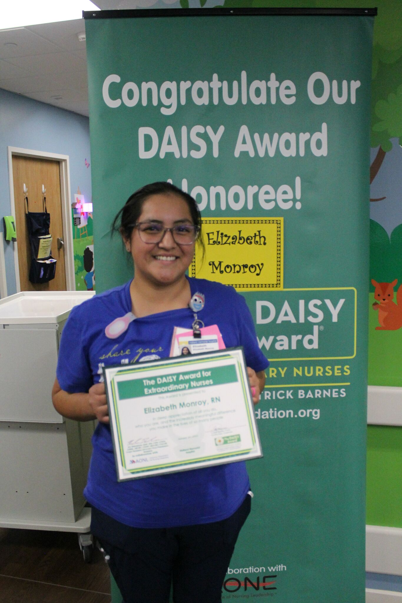 Midland Memorial nurse Elizabeth Monroy receives DAISY Award