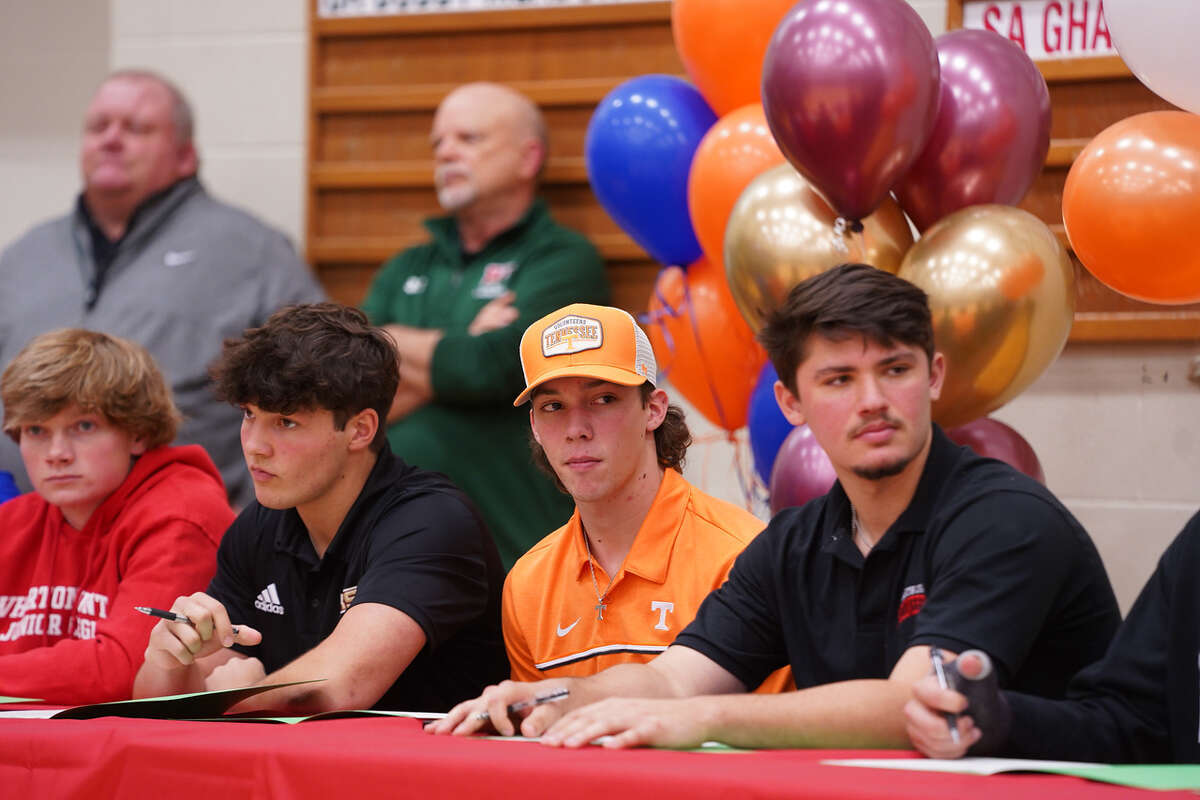 Over 40 from The Woodlands High School take part in Signing Day