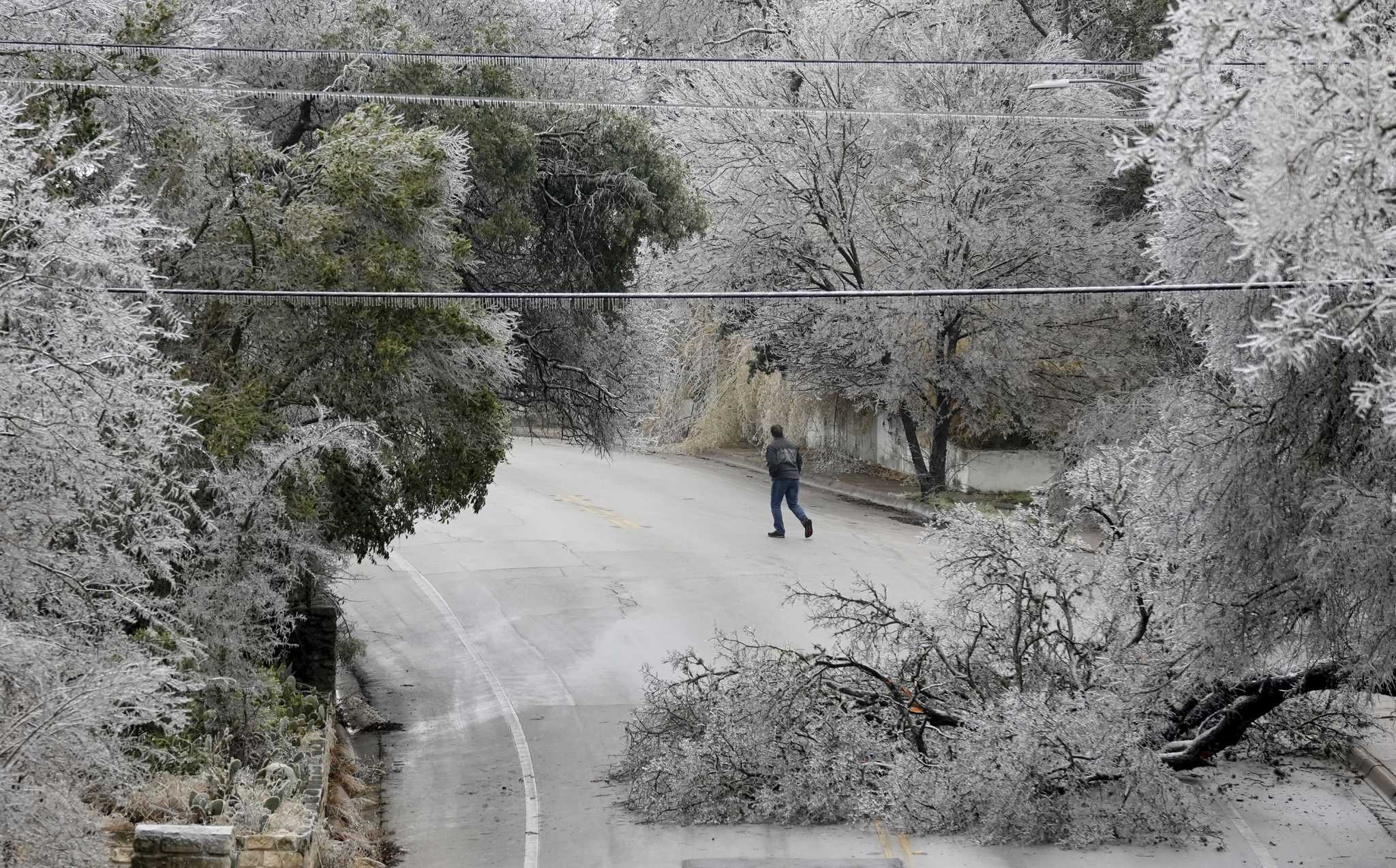 Texas winter storm wreaks havoc on Austin; downed trees, power outages