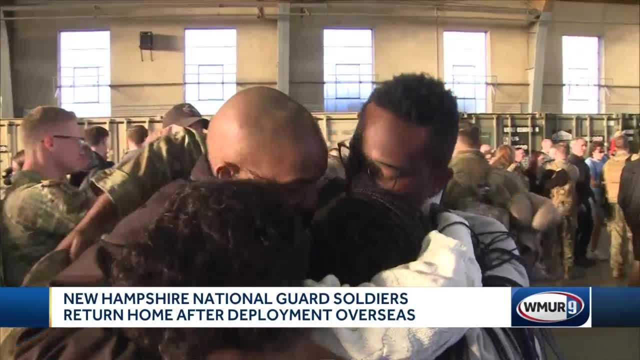 VIDEO: National Guard soldiers reunited with families after returning ...