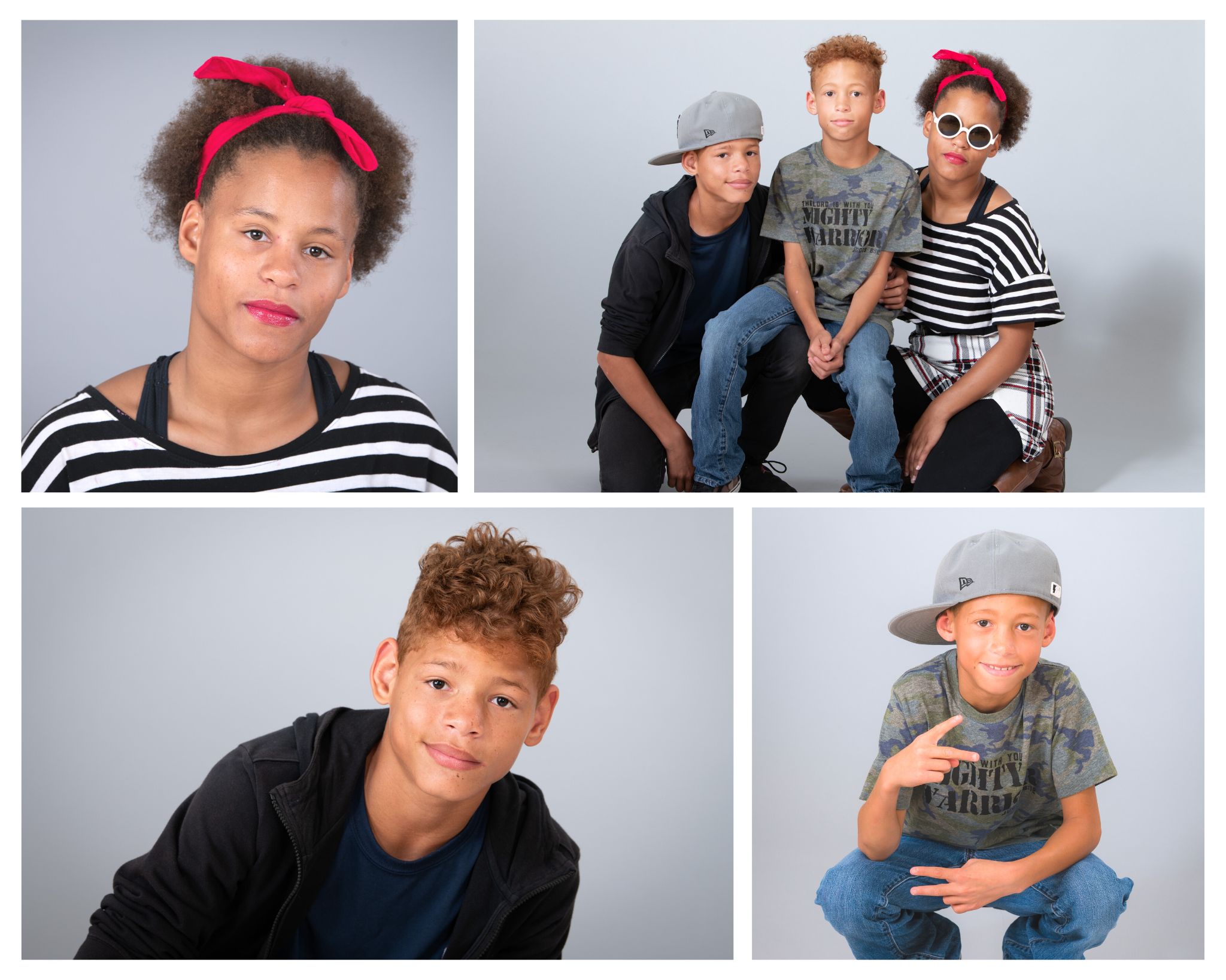 Sibling trio seeks supportive family