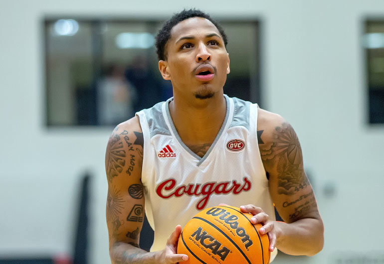 Wright gets 1,000, Cougars get OVC win over UT Martin