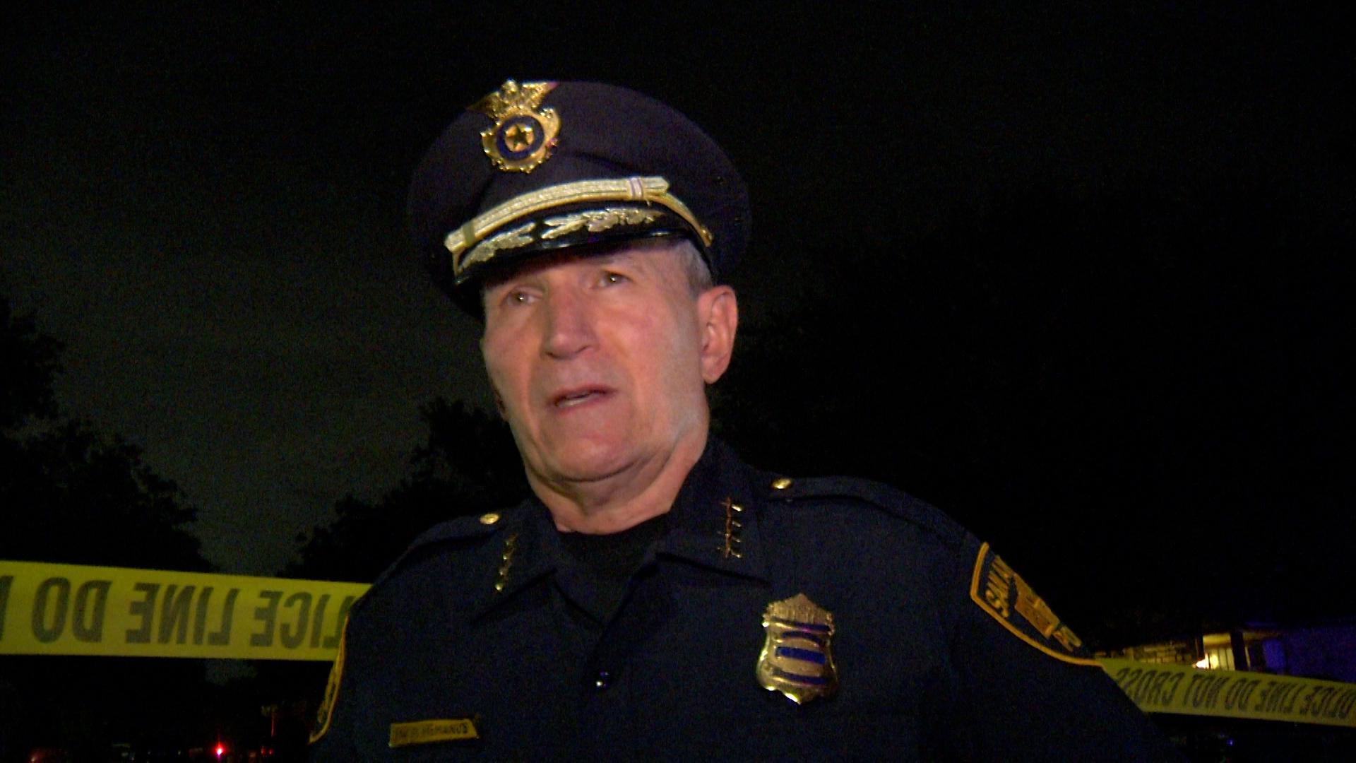 Chief McManus' SAPD vehicle broken into, items stolen