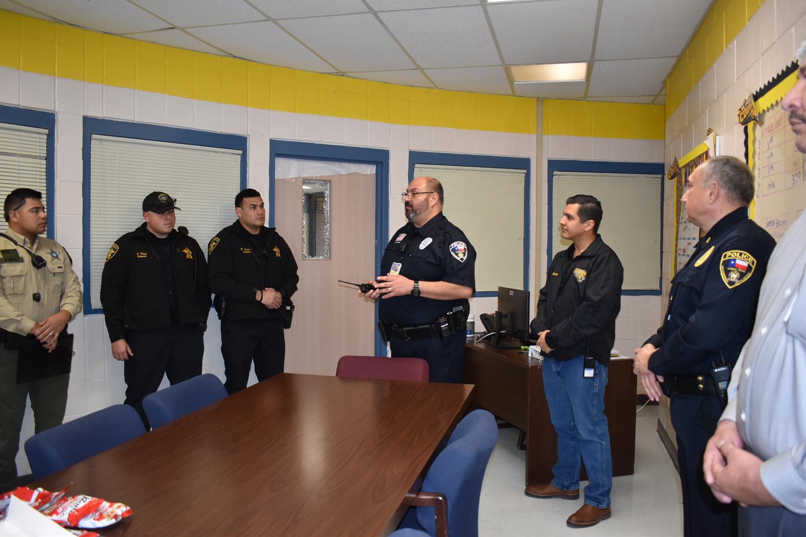 Laredo law enforcement agencies to tour UISD campuses every Friday