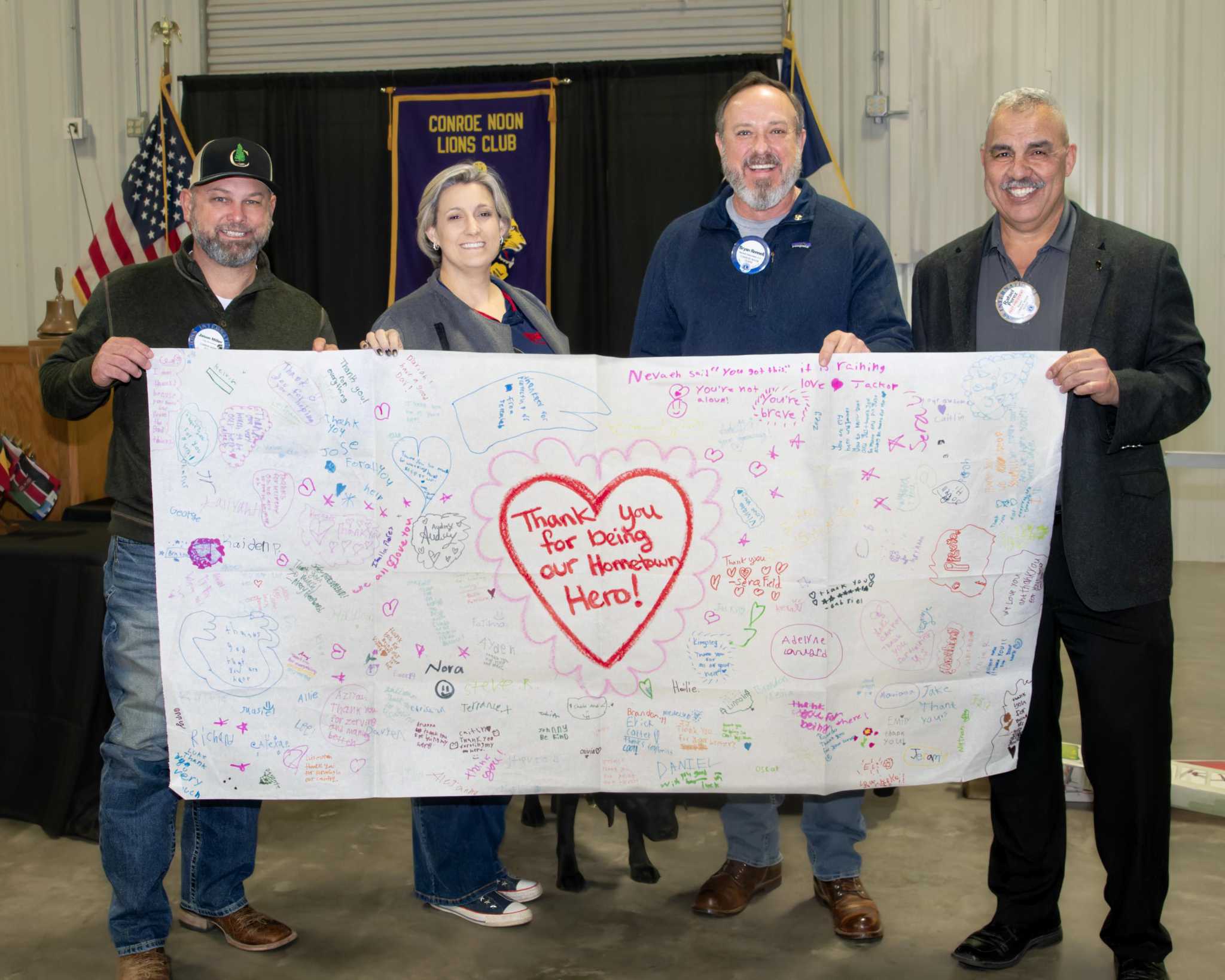 Conroe Lions members recognized with TLC Life Member Awards