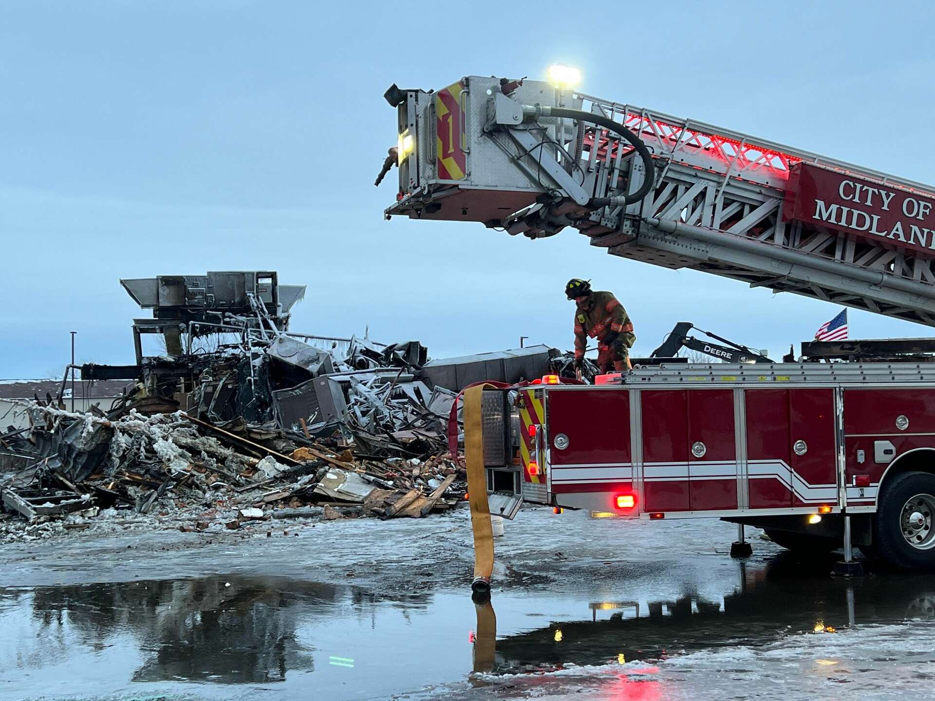 UPDATE: Genji restaurant in Midland destroyed by fire
