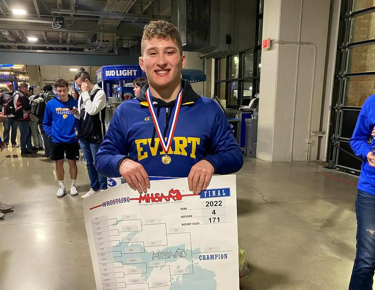 He’s at 150 career wins, but Evart’s Cole Hopkins wants a few more