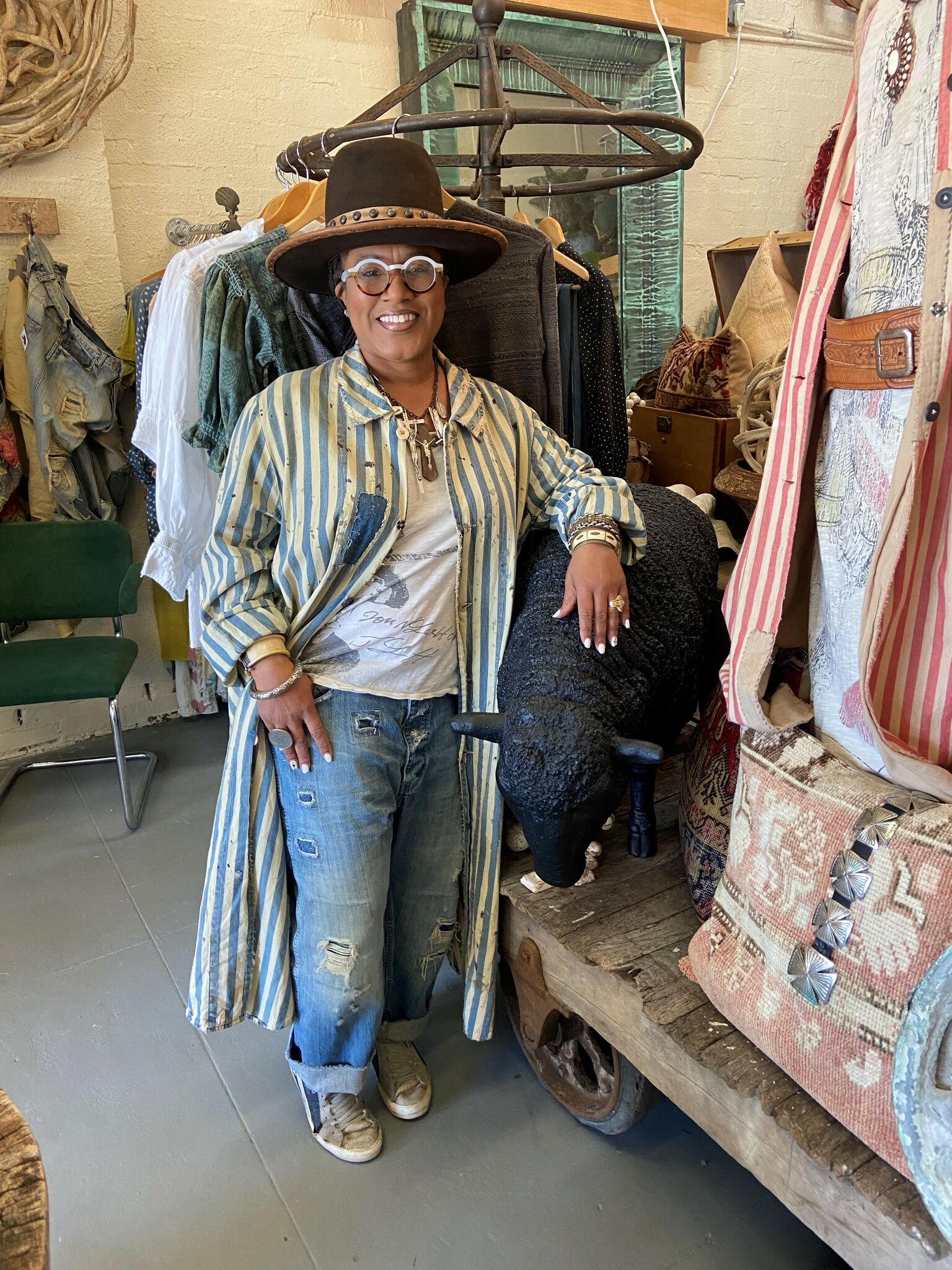 Local antique store owner opened a store called Black Sheep Decor