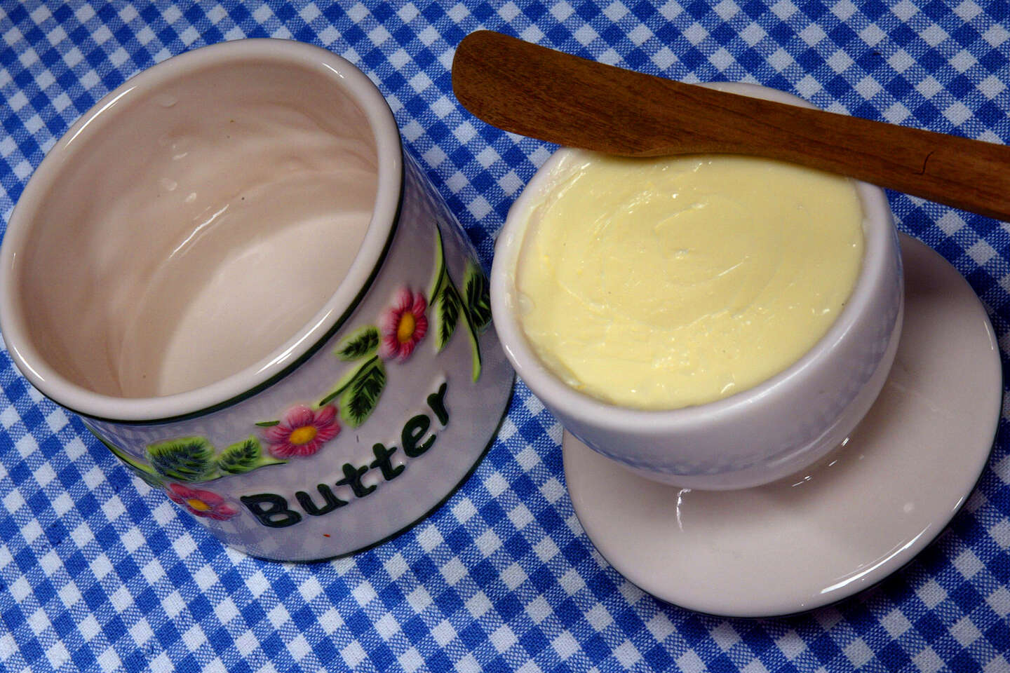 TikTok loves butter candles, but a butter crock is better, and cuter