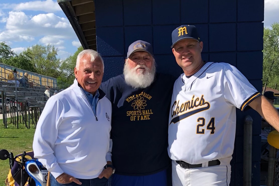 Midland High's Albright taking good care of superfan Lanning