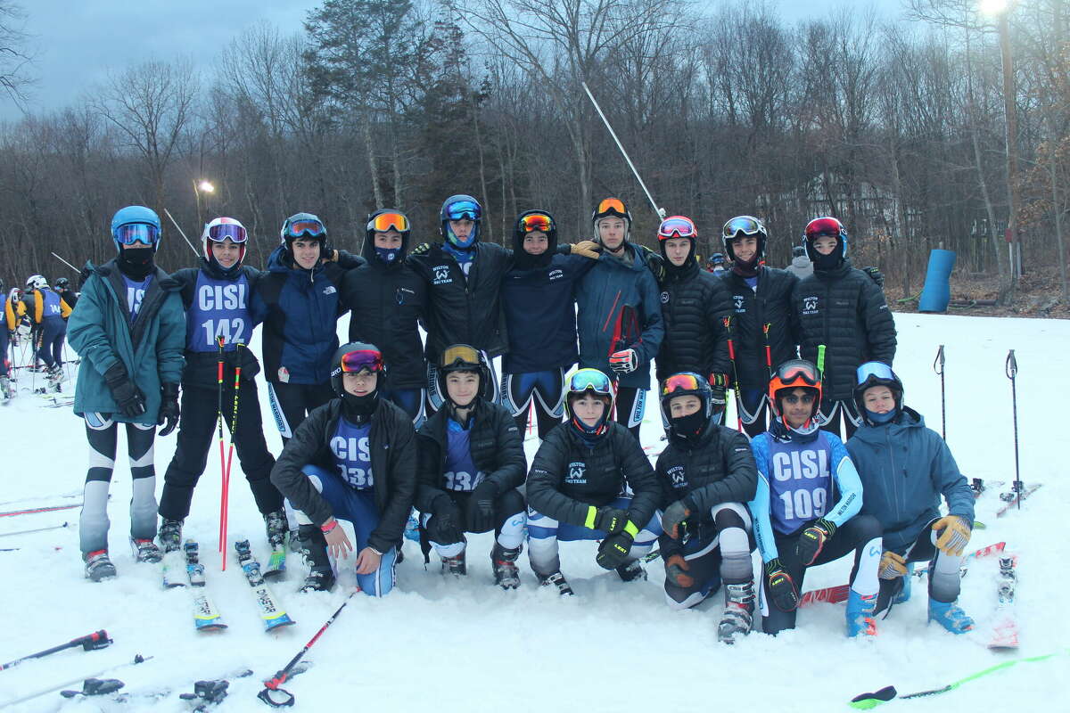 Wilton High ski teams find success on the slopes this season