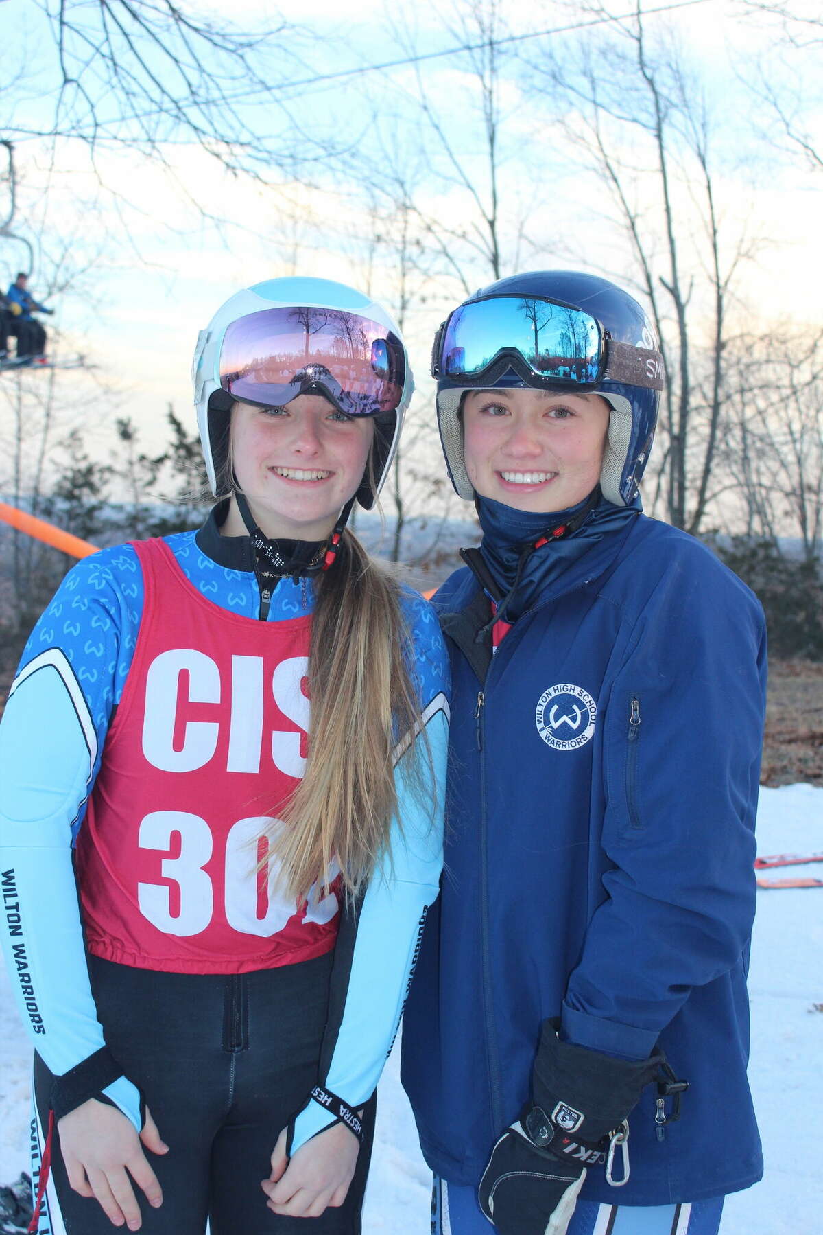 Wilton High ski teams find success on the slopes this season