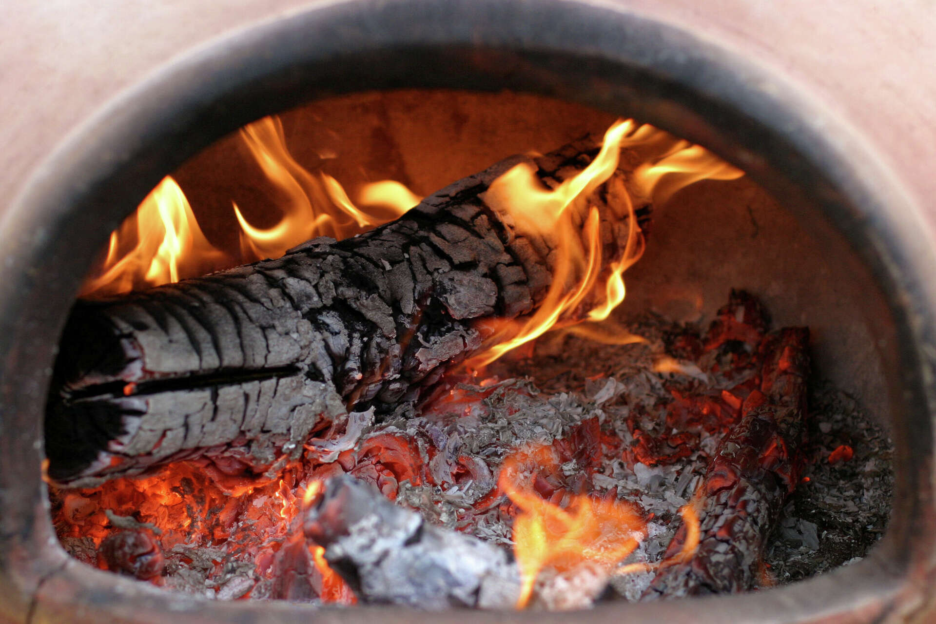 Chimineas are for keeping warm and cooking