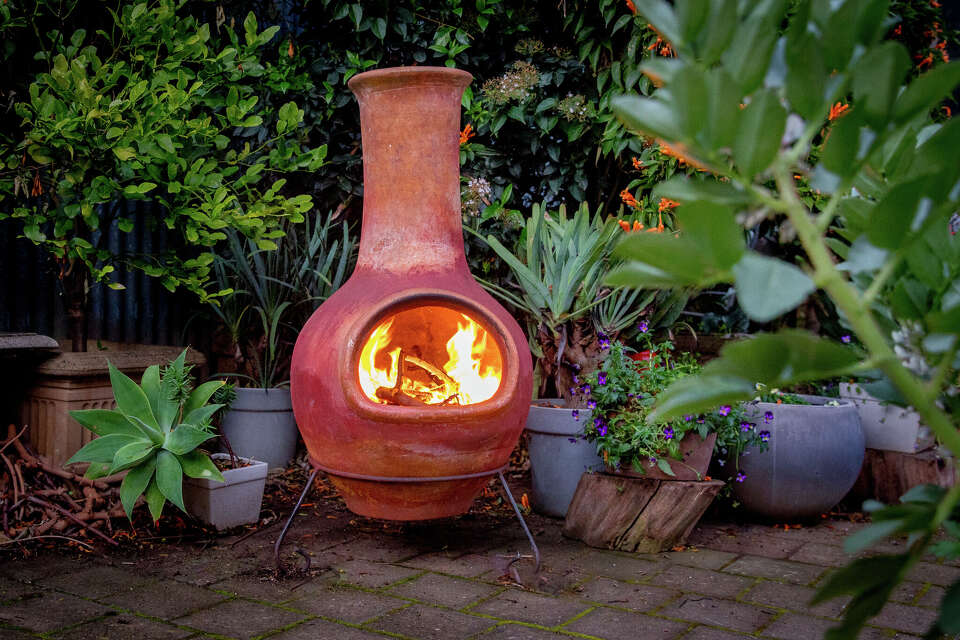 Chimineas are for keeping warm and cooking
