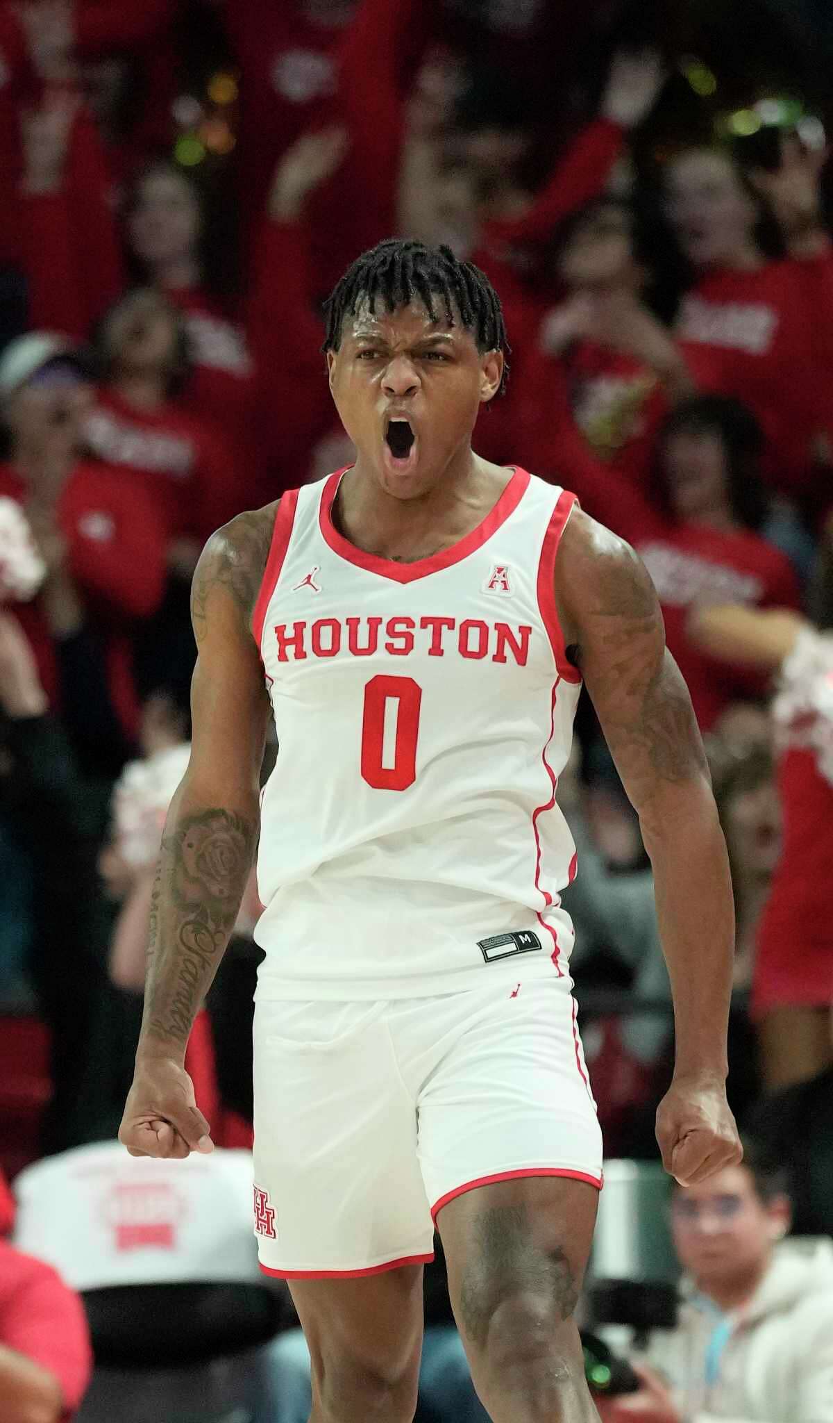 Houston basketball: Marcus Sasser paces Cougars in rout of Tulsa