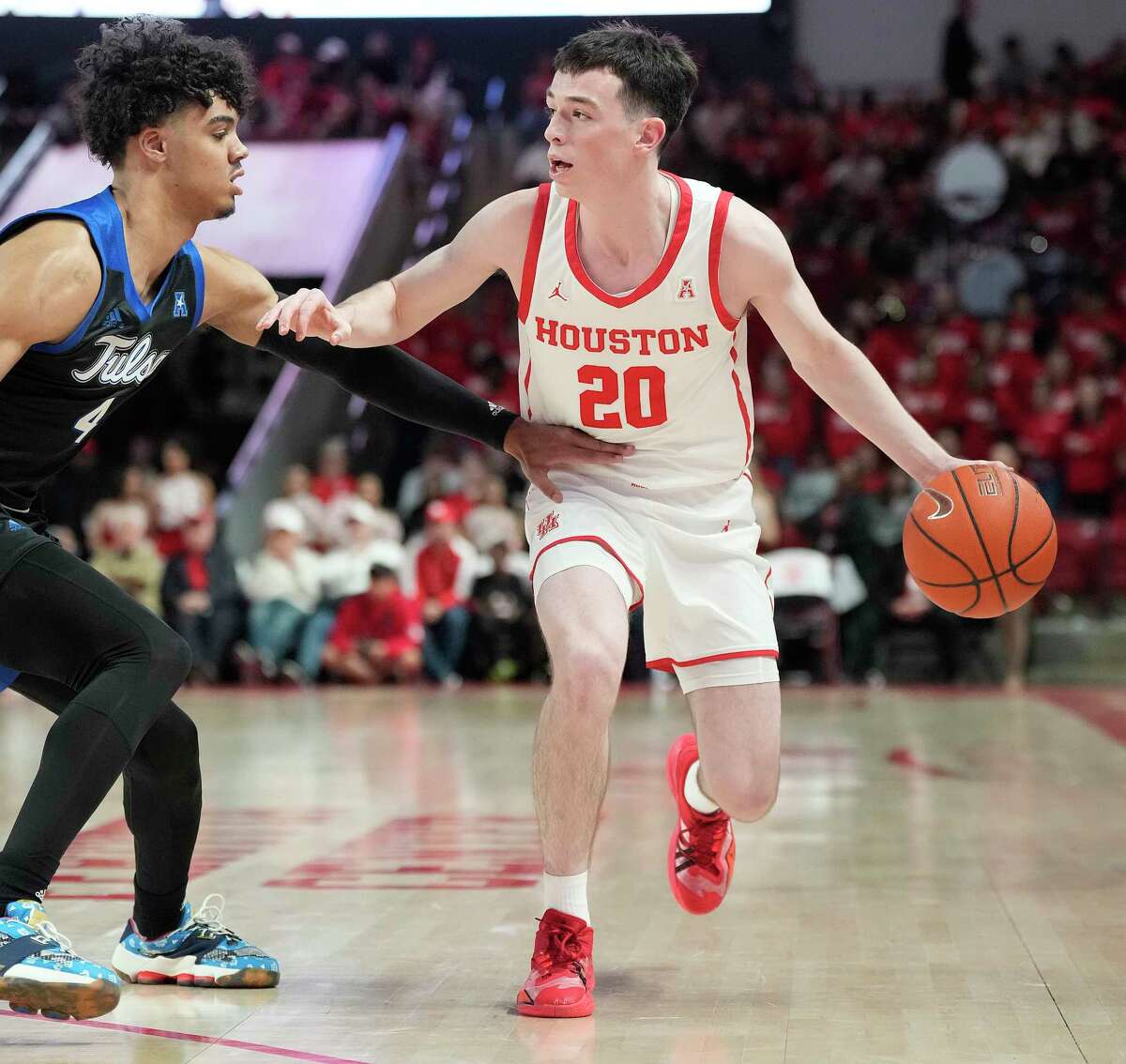 Houston basketball: Marcus Sasser paces Cougars in rout of Tulsa