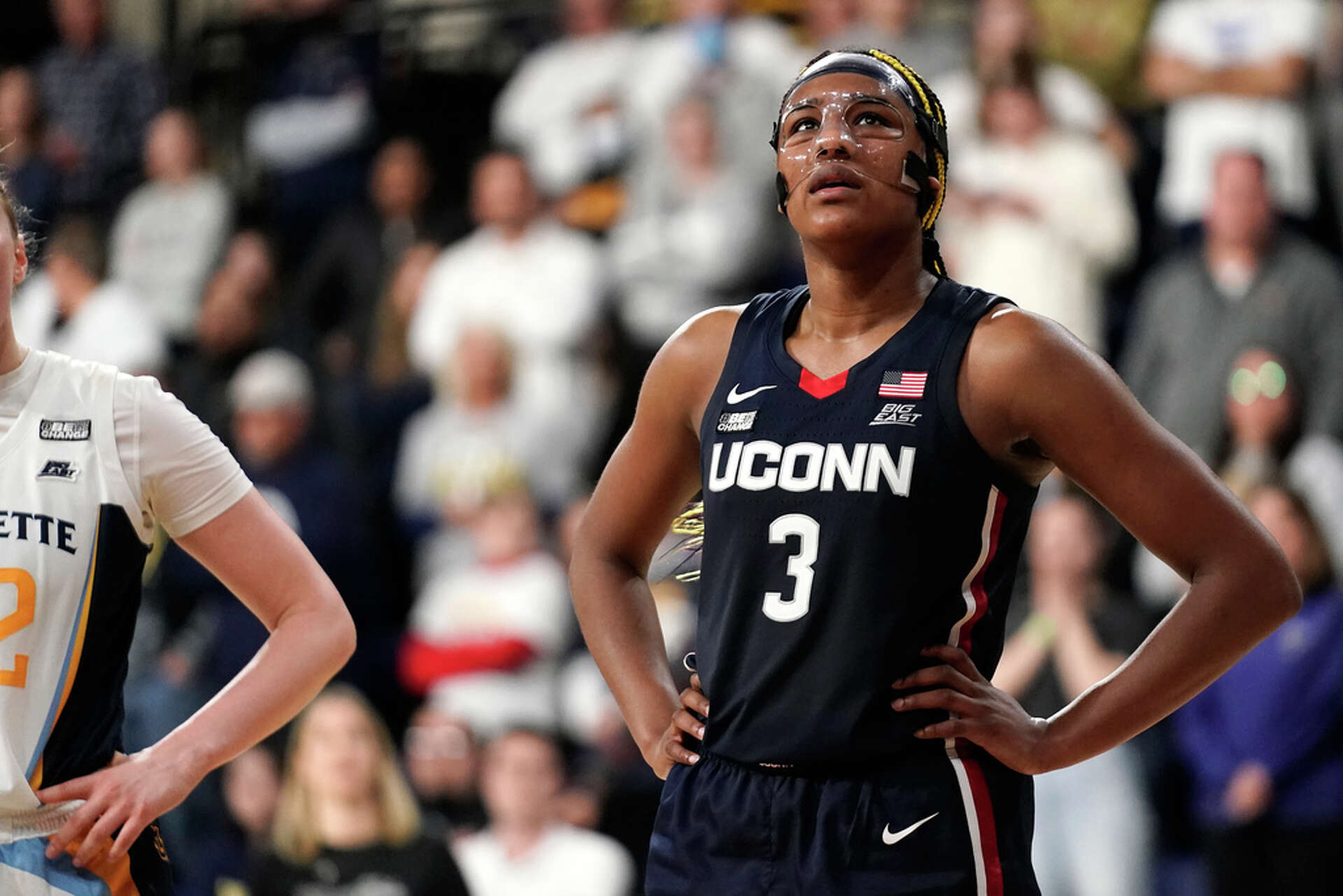 Family of UConn women's star Aaliyah Edwards' thrilled by homecoming