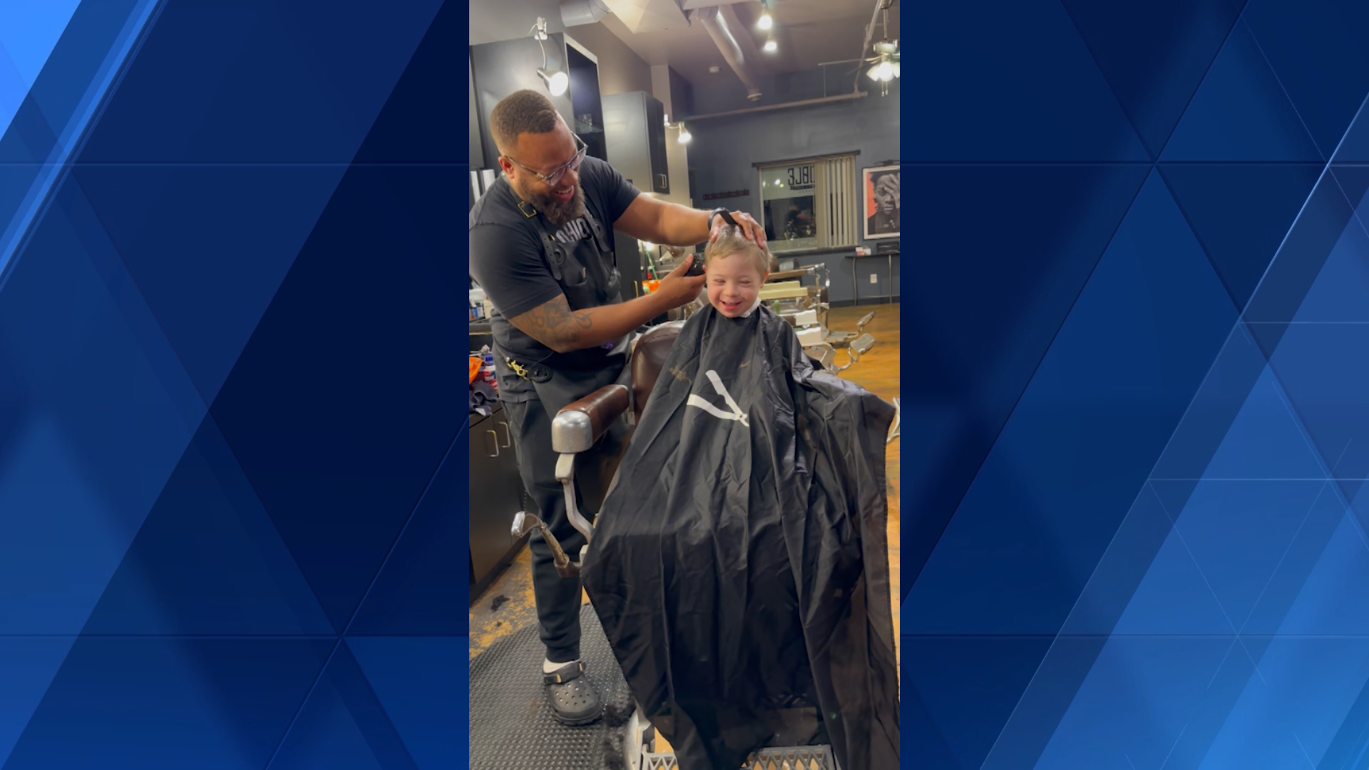 Barber goes viral in video of special connection with young boy